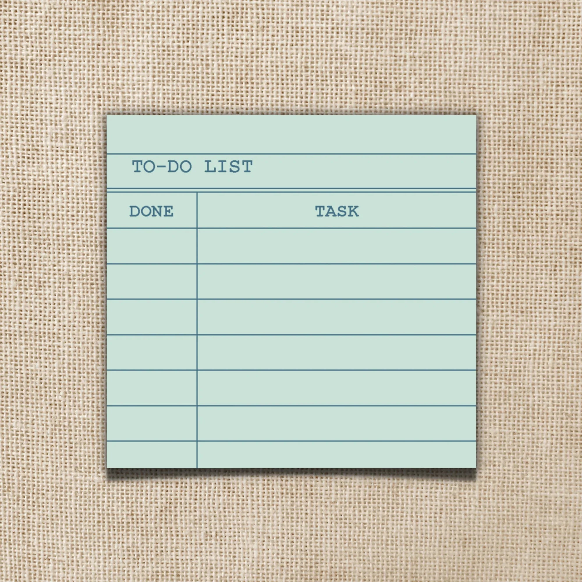 Library Card To-Do List Sticky Notes – Papertail Fox